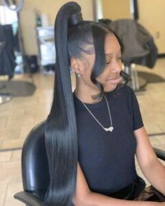60+ Seductive Genie Ponytail Hairstyle Ideas for You - Curly Craze