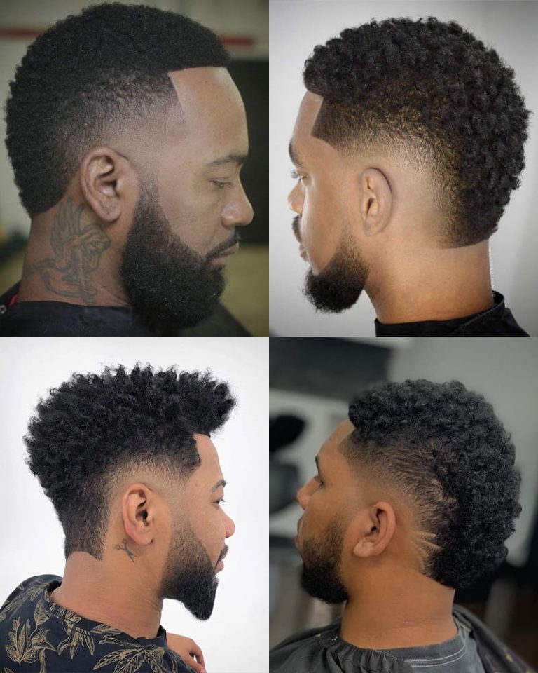 40+ Burst Fade Mohawk Hairstyles for Men (2025 Trending Guide) - Curly ...