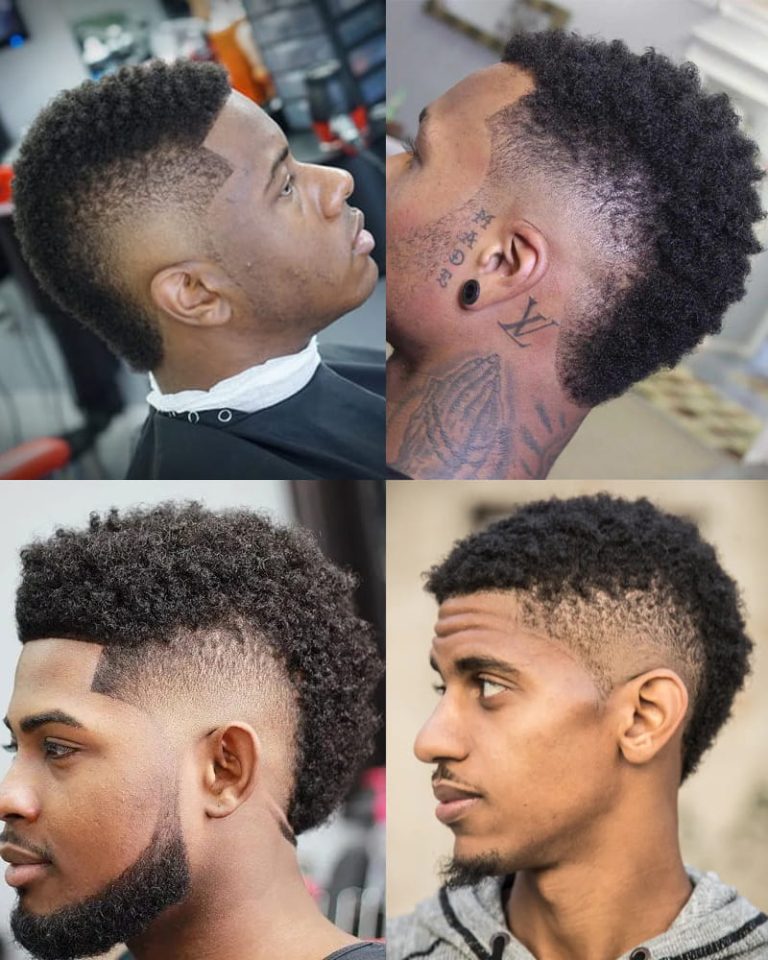40+ Burst Fade Mohawk Hairstyles for Men (2025 Trending Guide) - Curly ...