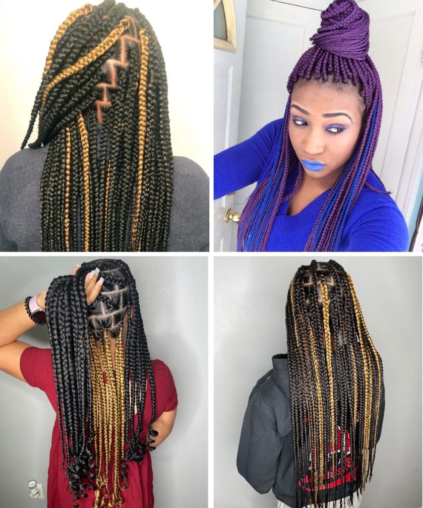 50+ Peekaboo Braids Ideas: Ultimate 2025 Style Guide - Curly Craze