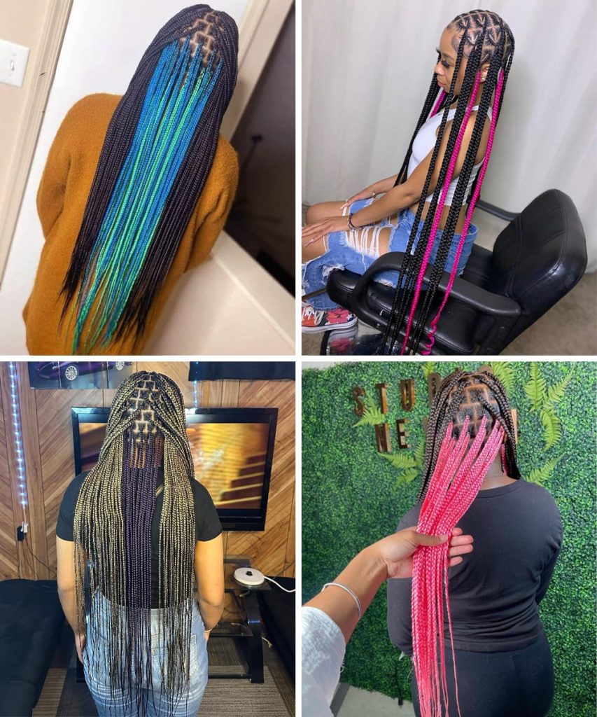 50+ Peekaboo Braids Ideas: Ultimate 2025 Style Guide - Curly Craze