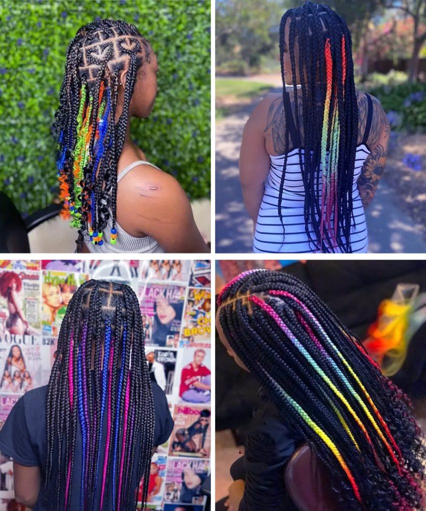 50+ Peekaboo Braids Ideas: Ultimate 2025 Style Guide - Curly Craze