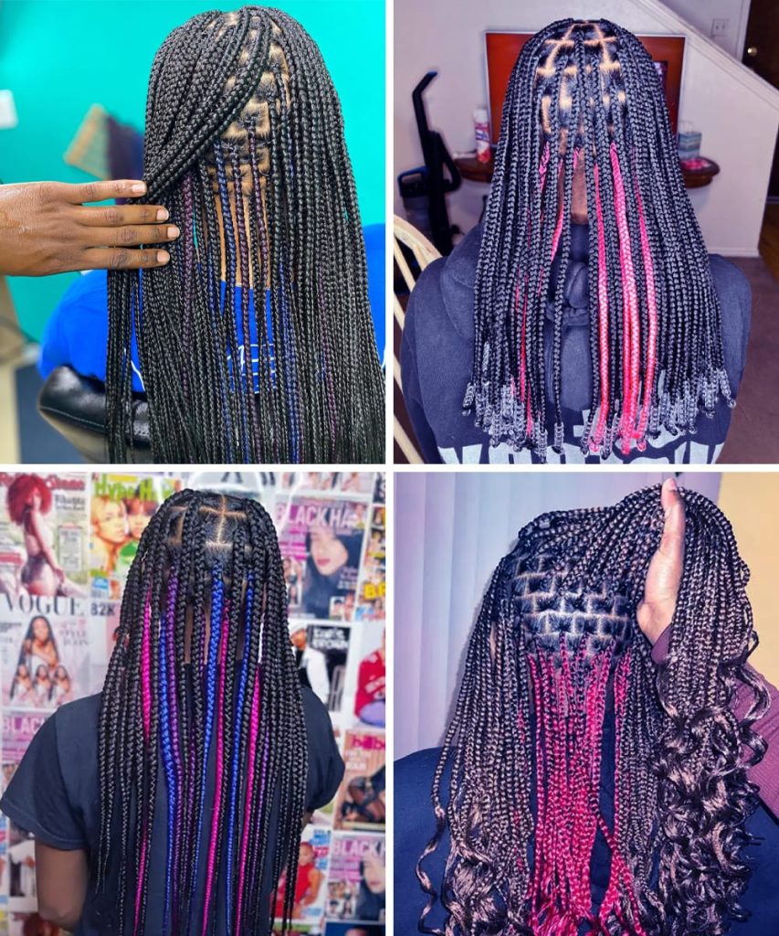 50+ Peekaboo Braids Ideas: Ultimate 2025 Style Guide - Curly Craze