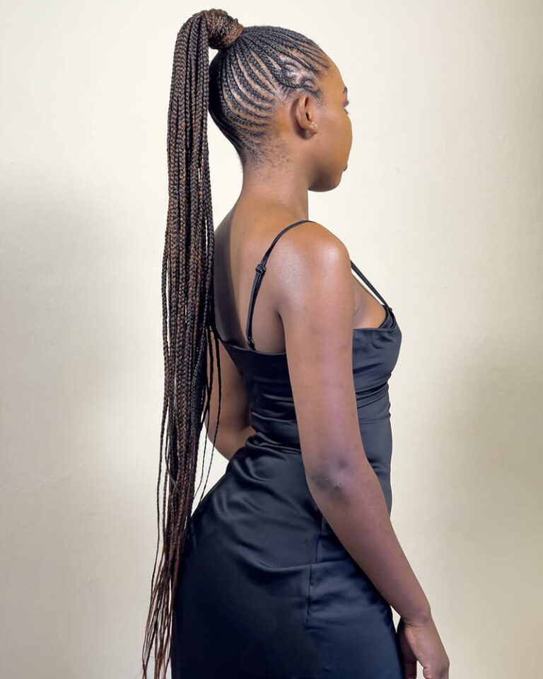 80+ Best Cornrow Ponytail Styles for 2025 - Easy Tutorials & Ideas ...