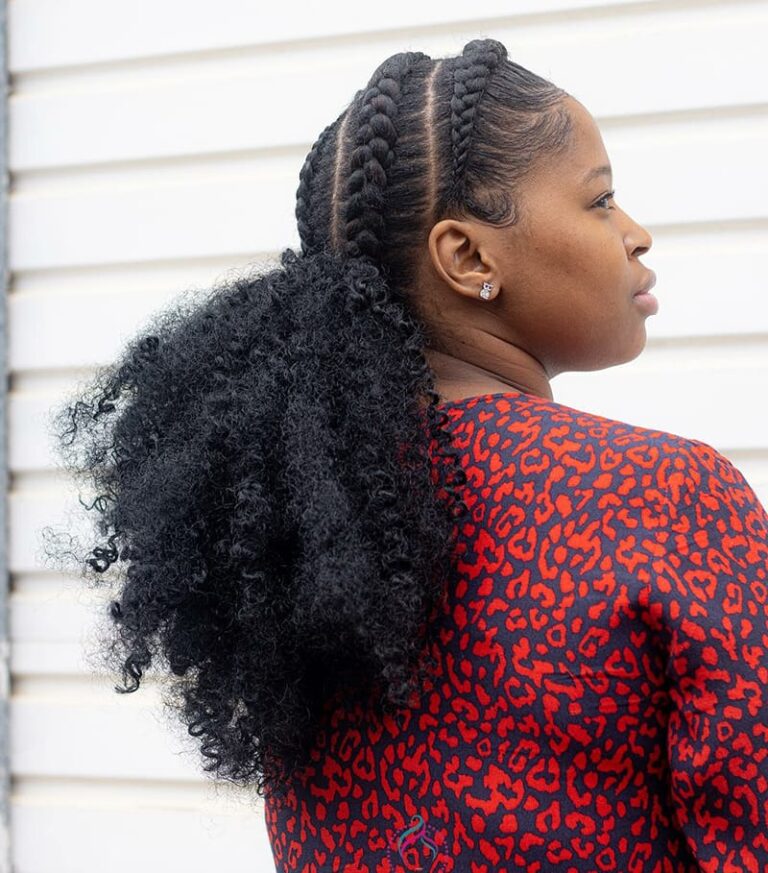80+ Best Cornrow Ponytail Styles for 2025 - Easy Tutorials & Ideas ...