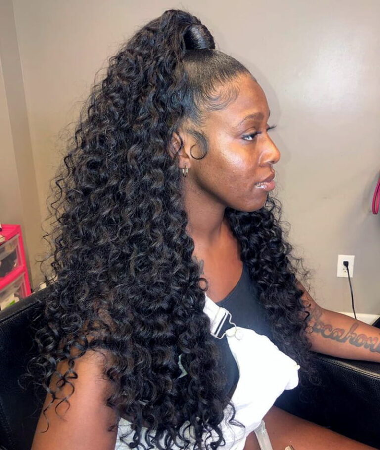 Deep Wave Hairstyles: 50+ Best Styles, Wigs & How to Wear - Curly Craze