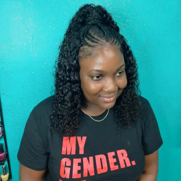 80+ Best Cornrow Ponytail Styles for 2025 - Easy Tutorials & Ideas ...