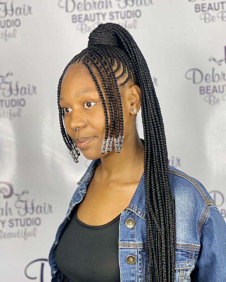 80+ Best Cornrow Ponytail Styles for 2025 - Easy Tutorials & Ideas ...