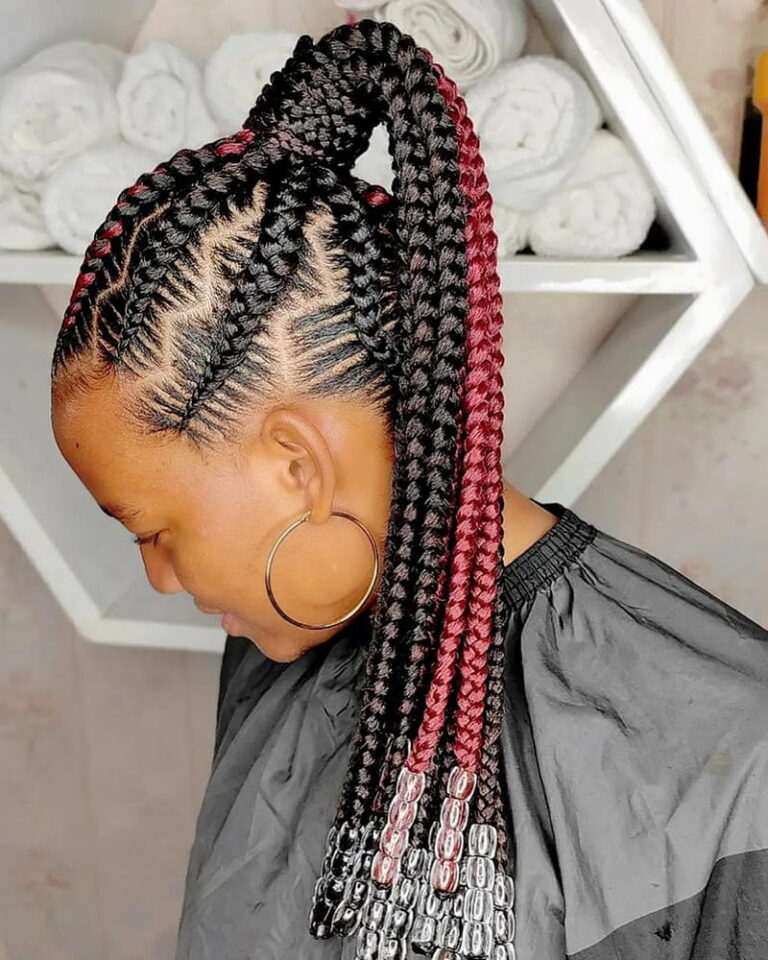 80+ Best Cornrow Ponytail Styles for 2025 - Easy Tutorials & Ideas ...