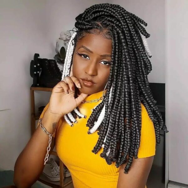 120+ Big Box Braids Ideas: Protective Styles, Colors & Care - Curly Craze