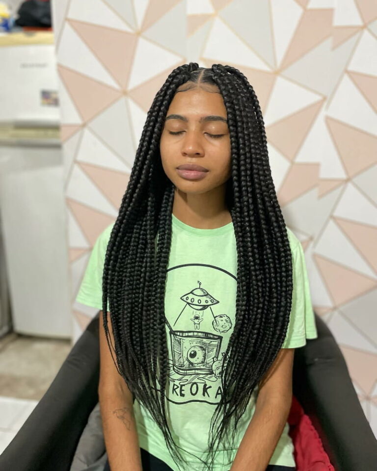 120+ Big Box Braids Ideas: Protective Styles, Colors & Care - Curly Craze