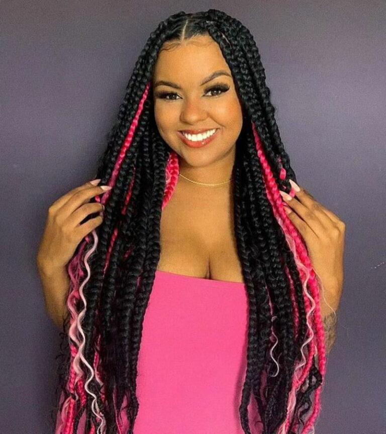 120+ Big Box Braids Ideas: Protective Styles, Colors & Care - Curly Craze