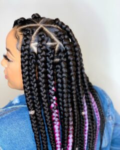 120+ Big Box Braids Ideas: Protective Styles, Colors & Care - Curly Craze