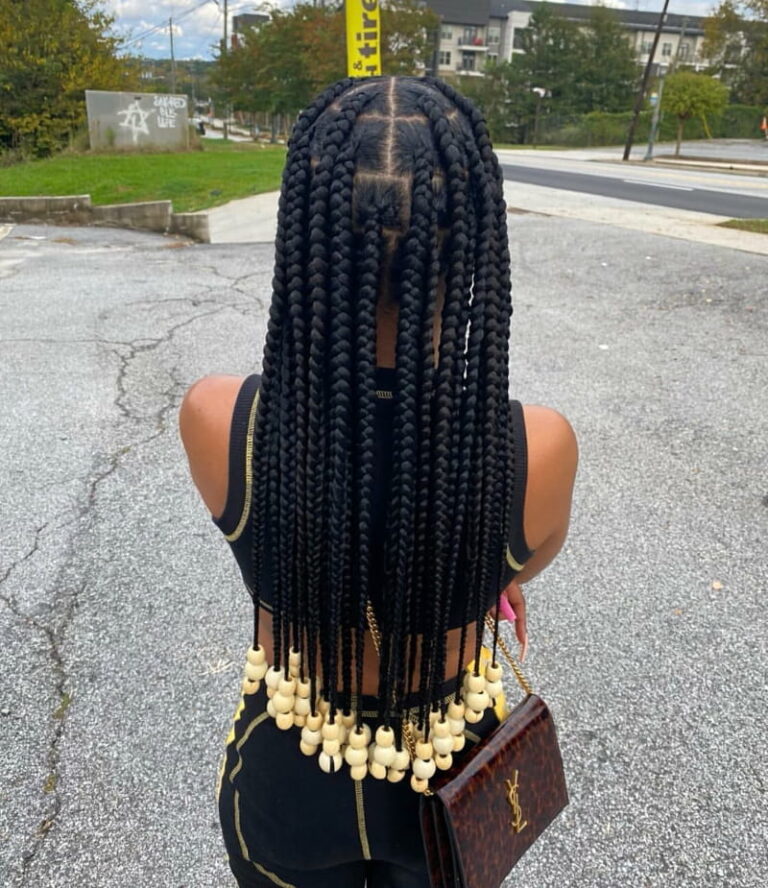 120+ Big Box Braids Ideas: Protective Styles, Colors & Care - Curly Craze