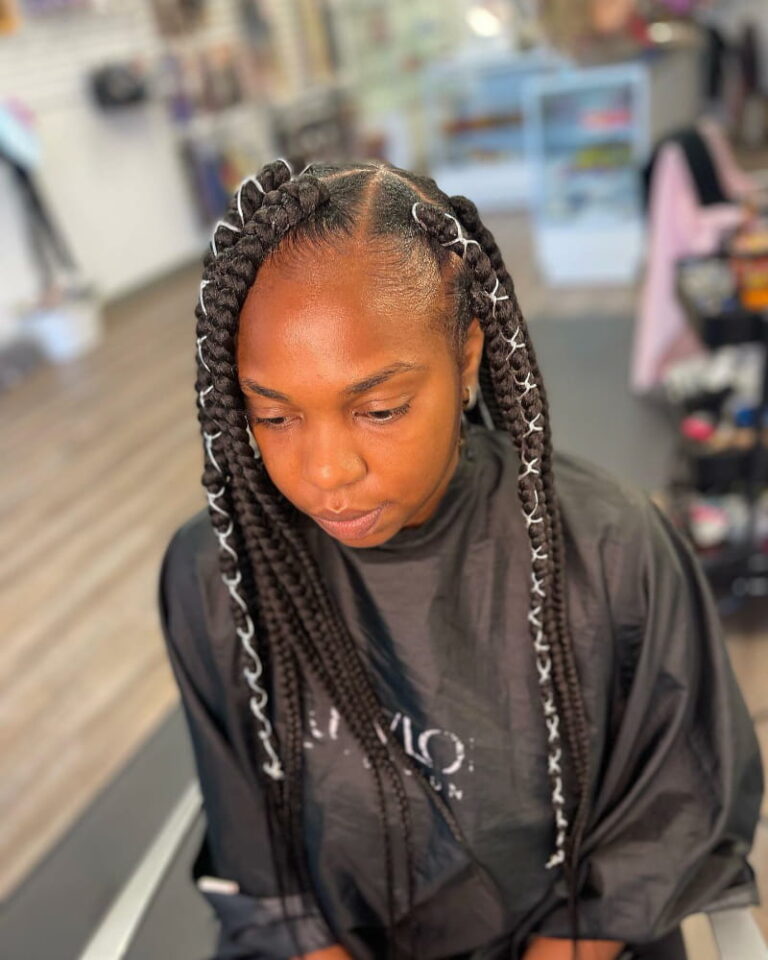 120+ Big Box Braids Ideas: Protective Styles, Colors & Care - Curly Craze