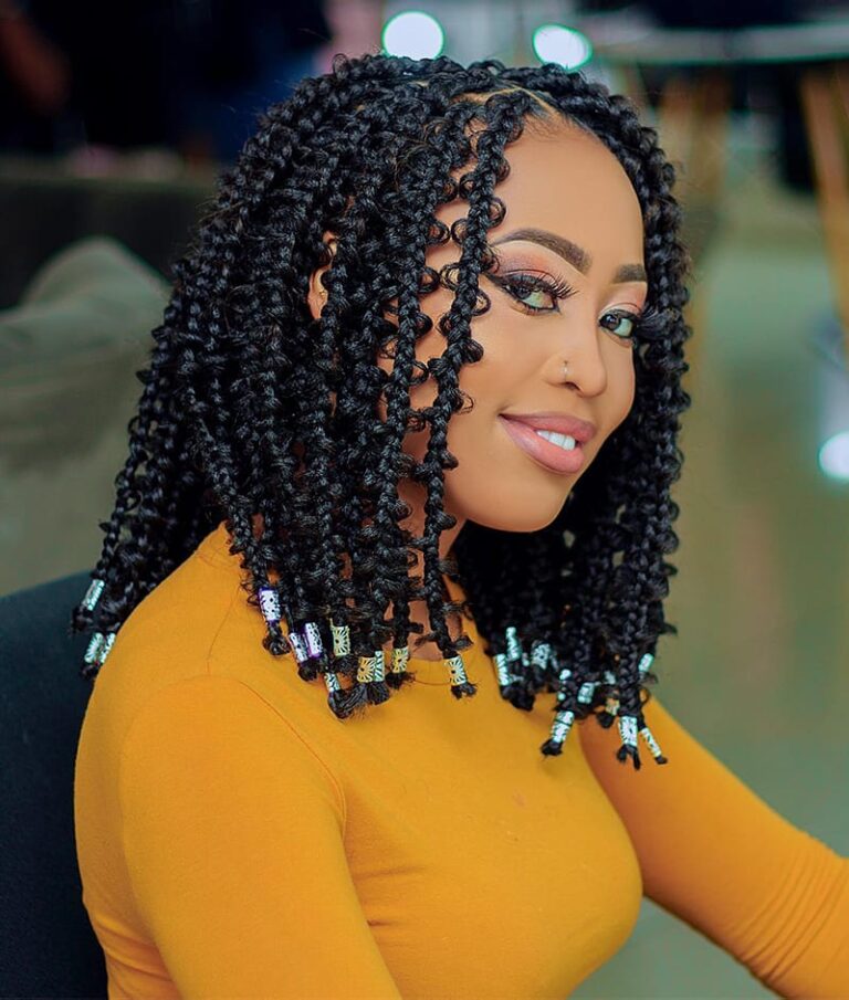 Braids with Beads Hairstyles: 70+ Styles, Bead Types & Care - Curly Craze