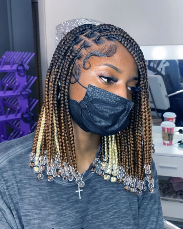 Braids with Beads Hairstyles: 70+ Styles, Bead Types & Care - Curly Craze