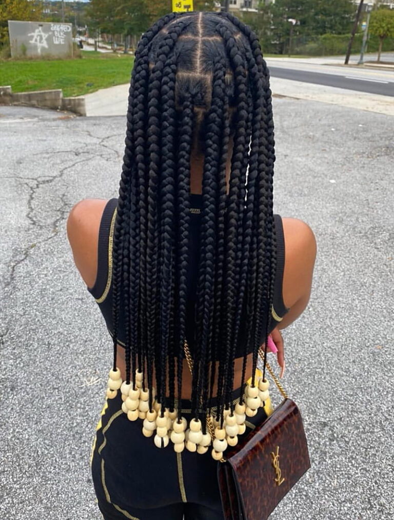 Braids with Beads Hairstyles: 70+ Styles, Bead Types & Care - Curly Craze