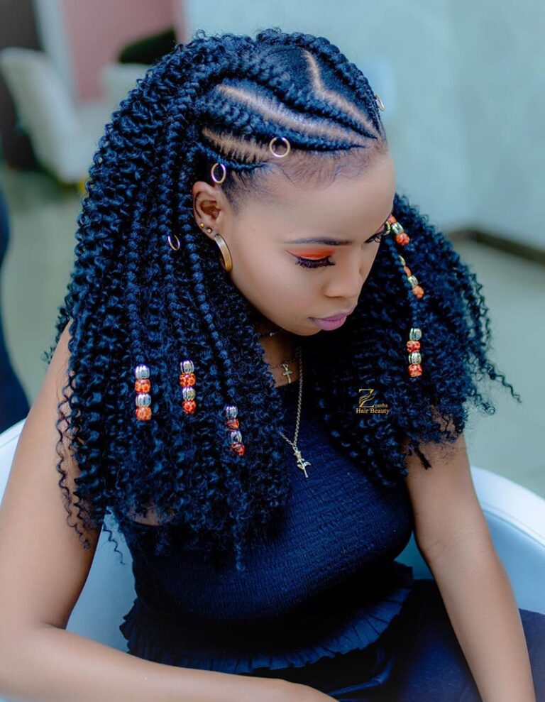 Braids with Beads Hairstyles: 70+ Styles, Bead Types & Care - Curly Craze