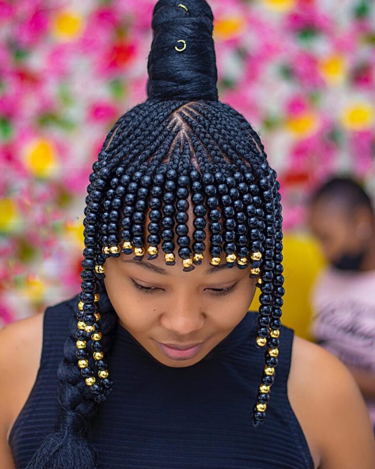 Braids with Beads Hairstyles: 70+ Styles, Bead Types & Care - Curly Craze